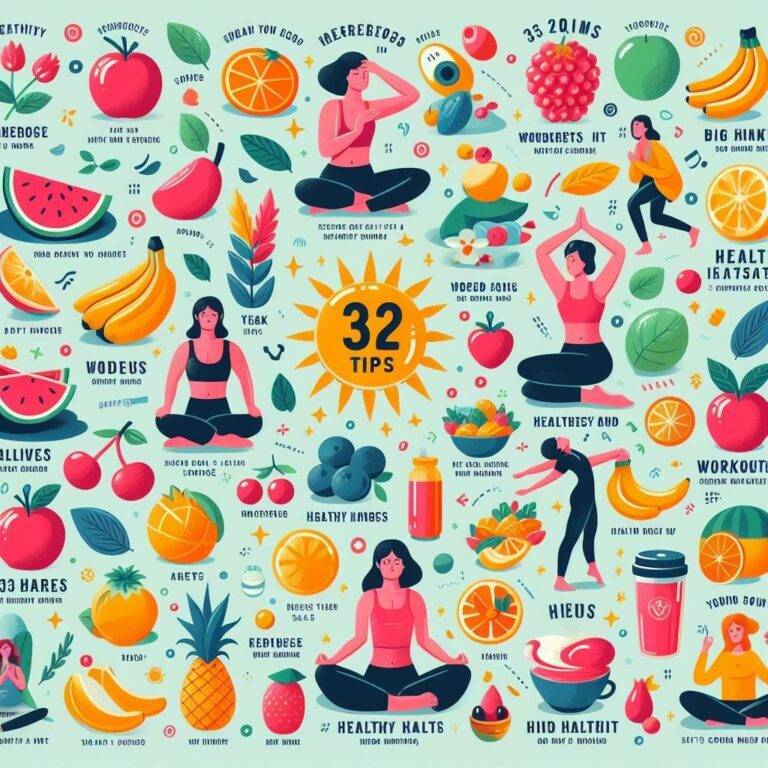 32 Health And Wellness Tips: Transform Your Lifestyle Today