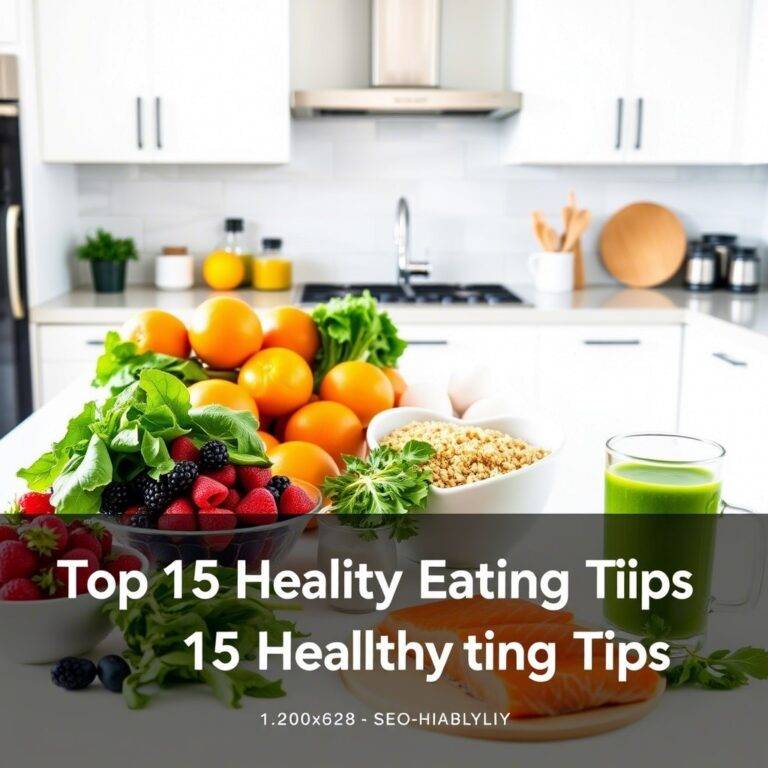 Top 15 Healthy Eating Tips To Boost Your Well-Being In 2025