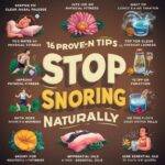 How To Stop Snoring Naturally Home Remedies: 16 Proven Tips