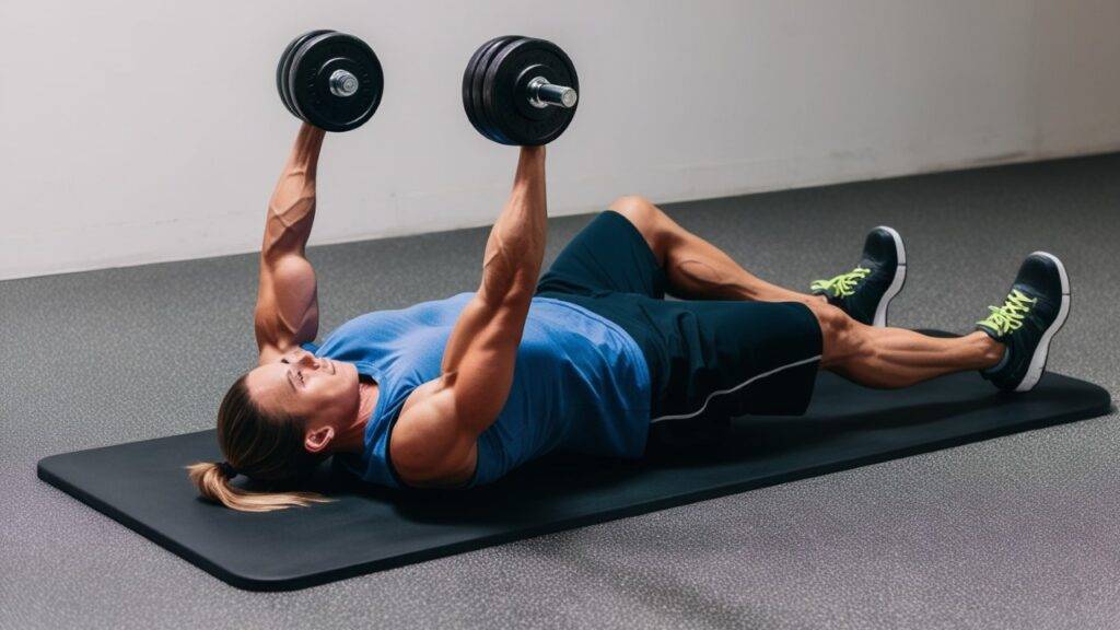 15 Power-Packed Triceps Exercises With Dumbbells At Home: Boost ...