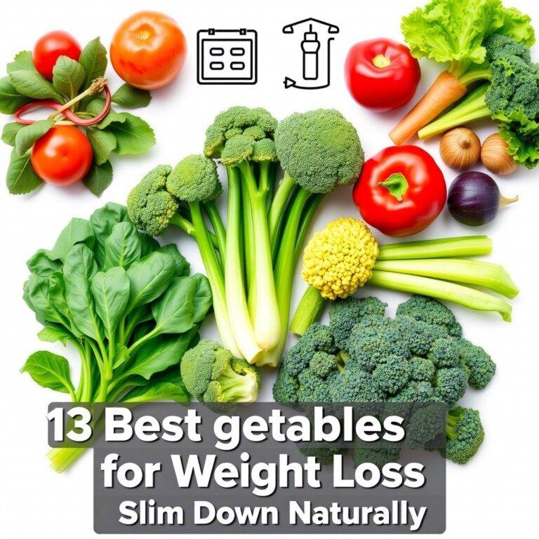 13 Best Vegetables For Weight Loss: Slim Down Naturally