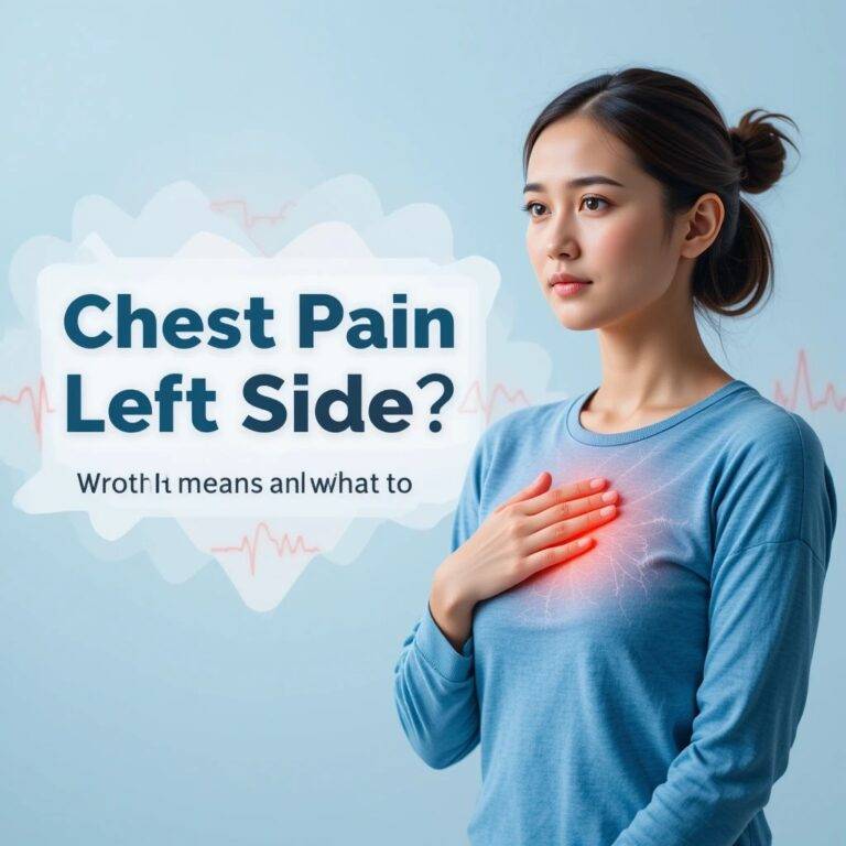Chest Pain Left Side: What It Means And What To Do