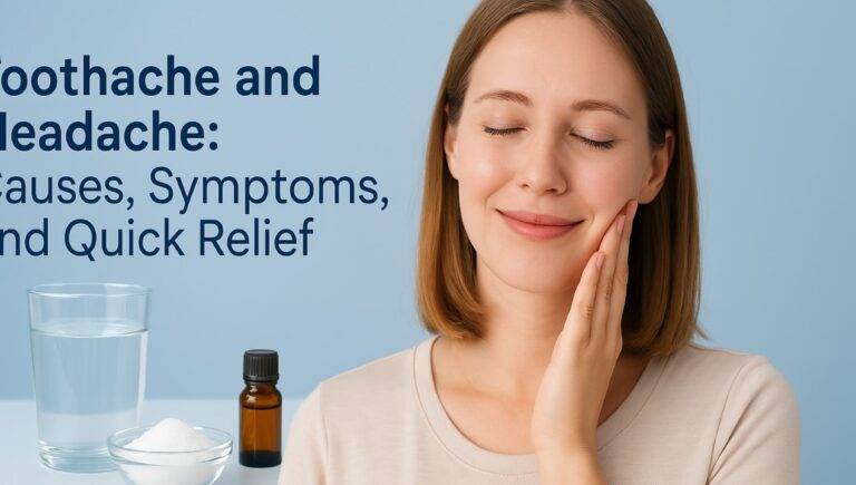 Toothache And Headache: Causes, Symptoms, And Quick Relief