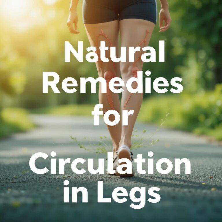 Natural Remedies For Circulation In Legs: Simple Solutions