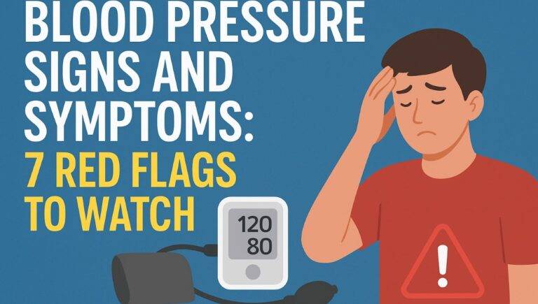 Blood Pressure Signs And Symptoms: 7 Red Flags To Watch
