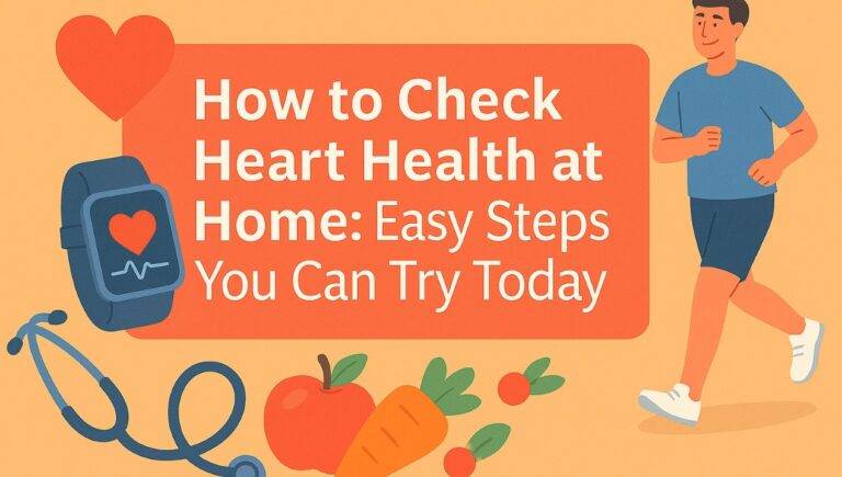 How To Check Heart Health At Home: Easy Steps You Can Try Today